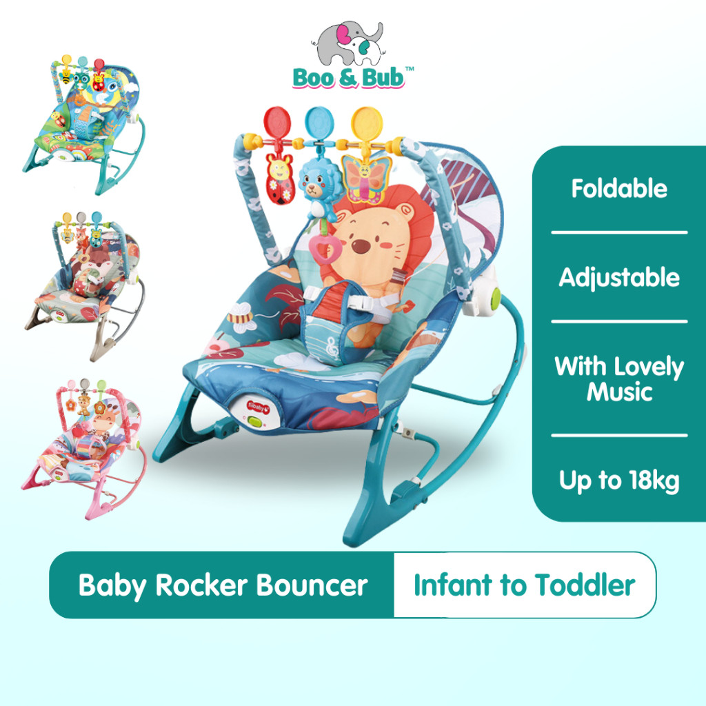 Baby Bouncing Chair Baby Rocker Bouncer Rocking Chair Electric Cradle ...