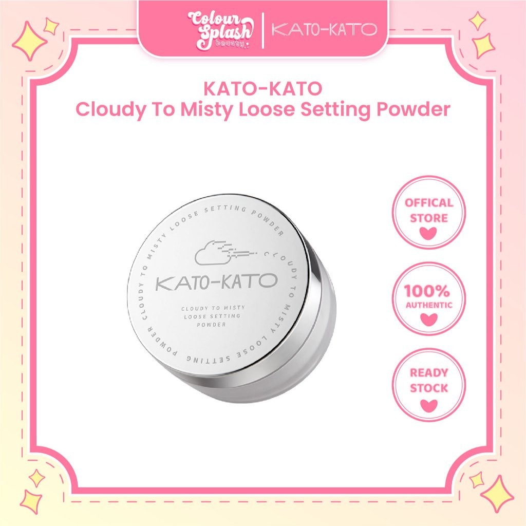 READY STOCK! KATO-KATO Cloudy To Misty Loose Setting Powder 多云转雾控油散粉 ...