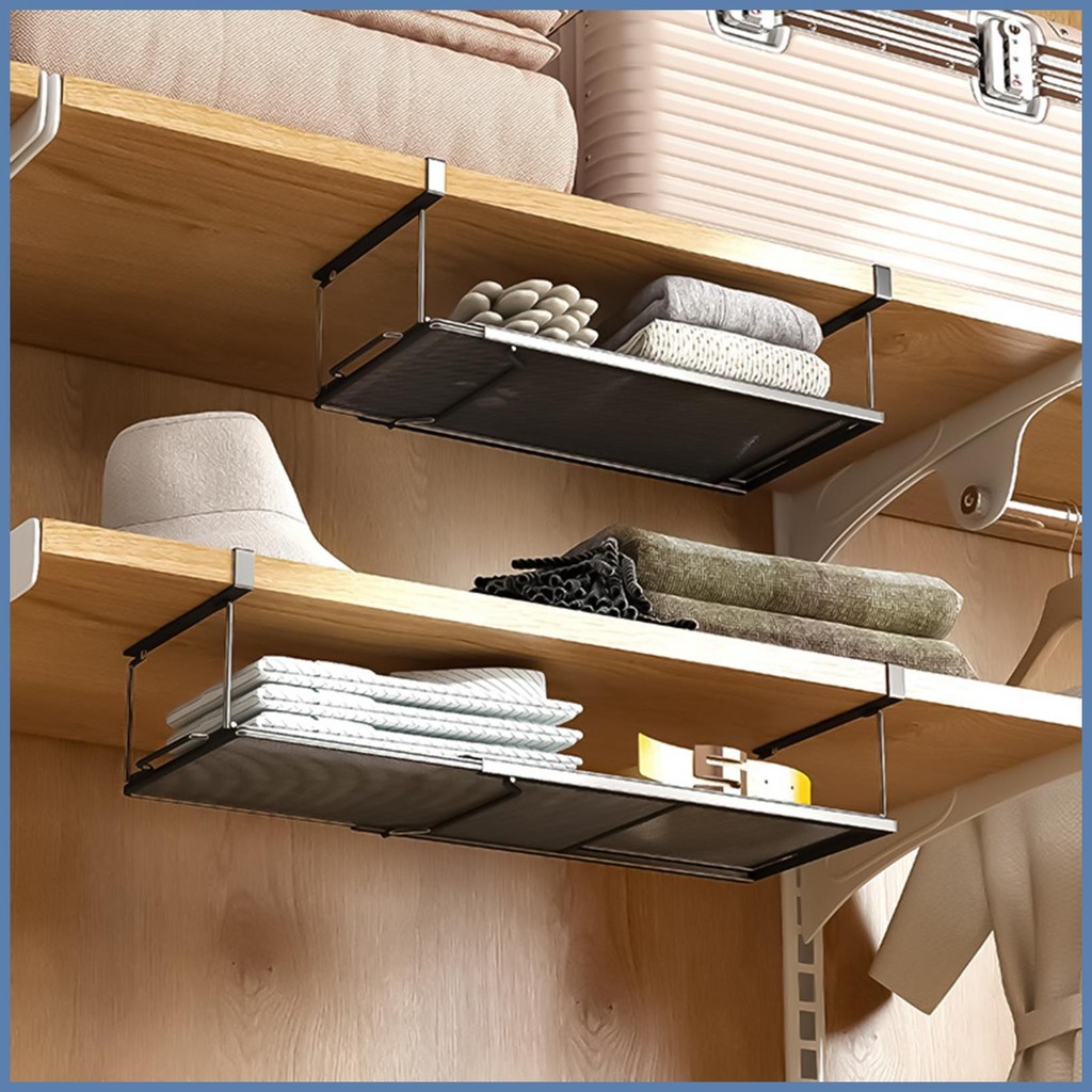 Expandable Shelf for Cabinet Under Cabinet Shelving Storage Rack ...