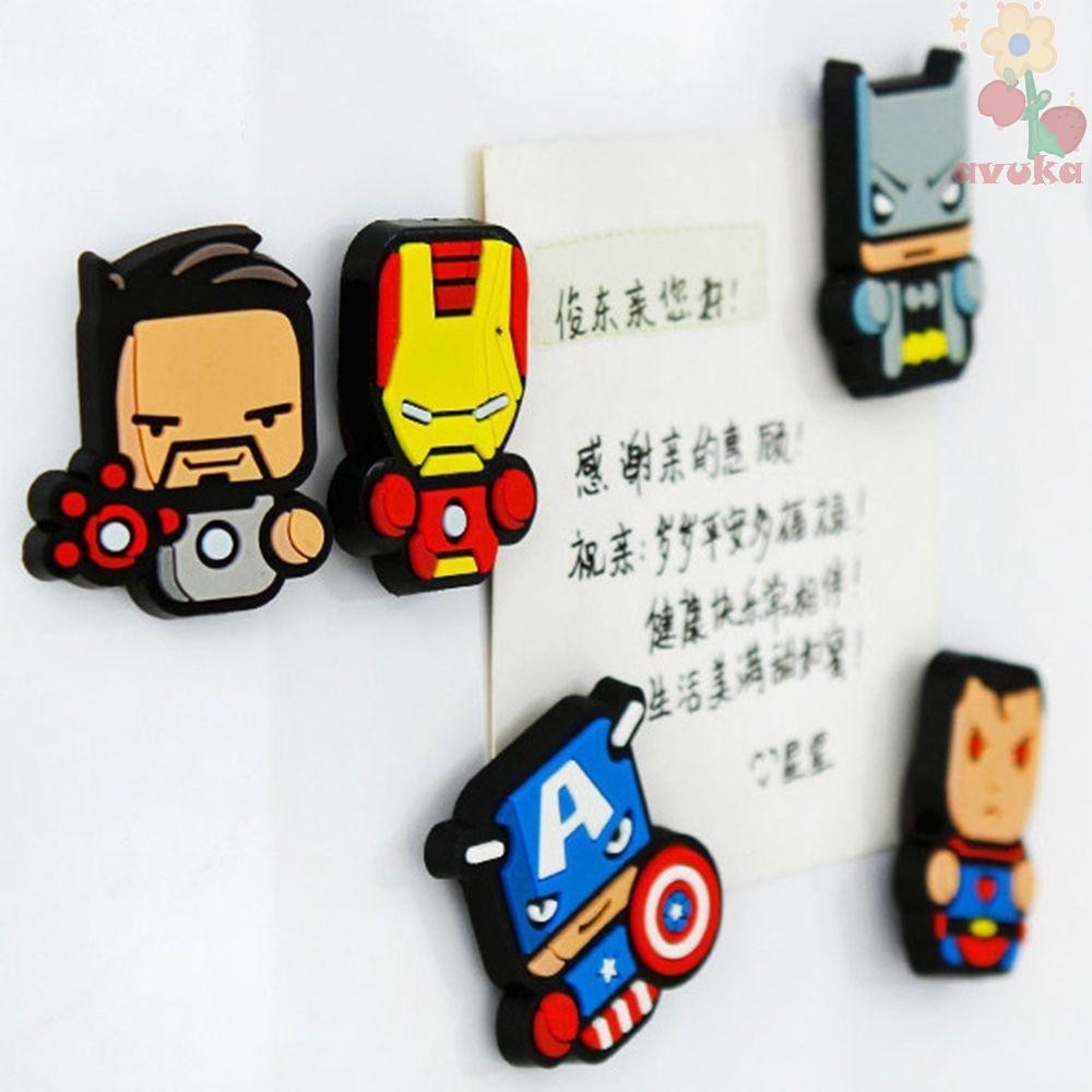 AVUKA Fridge Sticker Marvel Superheroes Spider-man Refrigerator Magnet ...