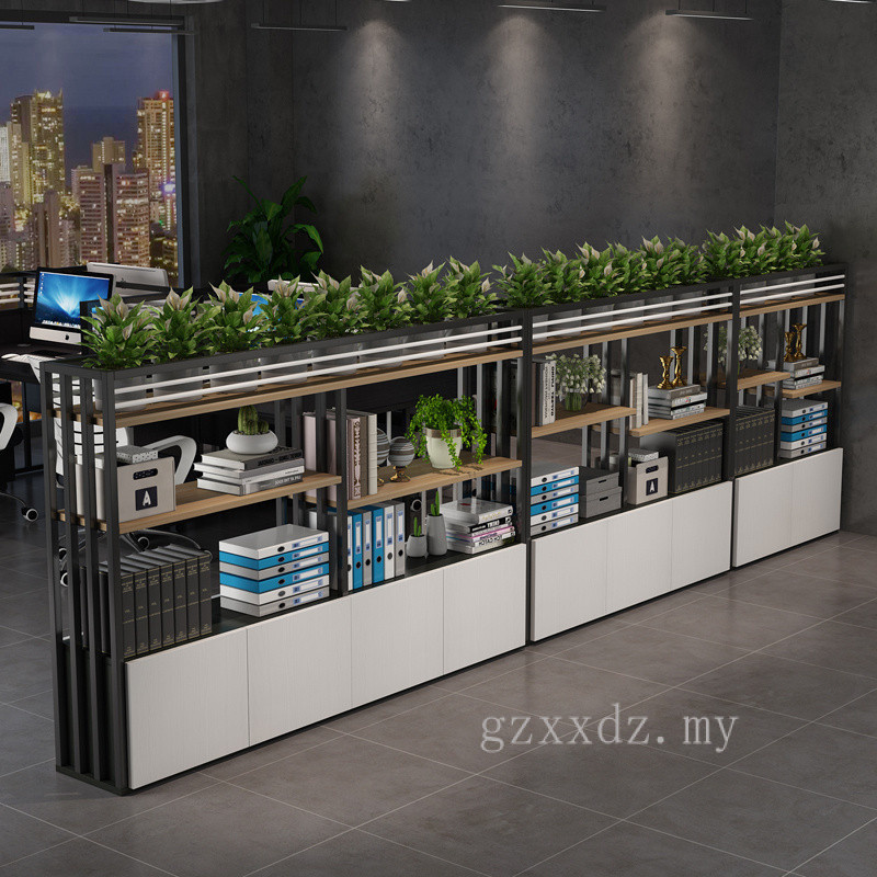 Office Screen Partition Shelf Modern Simple Partition Cabinet ...
