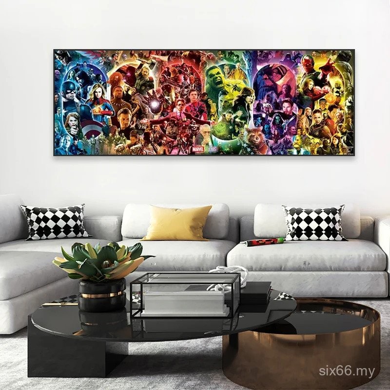 Miniso Disney Classic Moive Spiderman Wreken Alle Karakter Poster ...