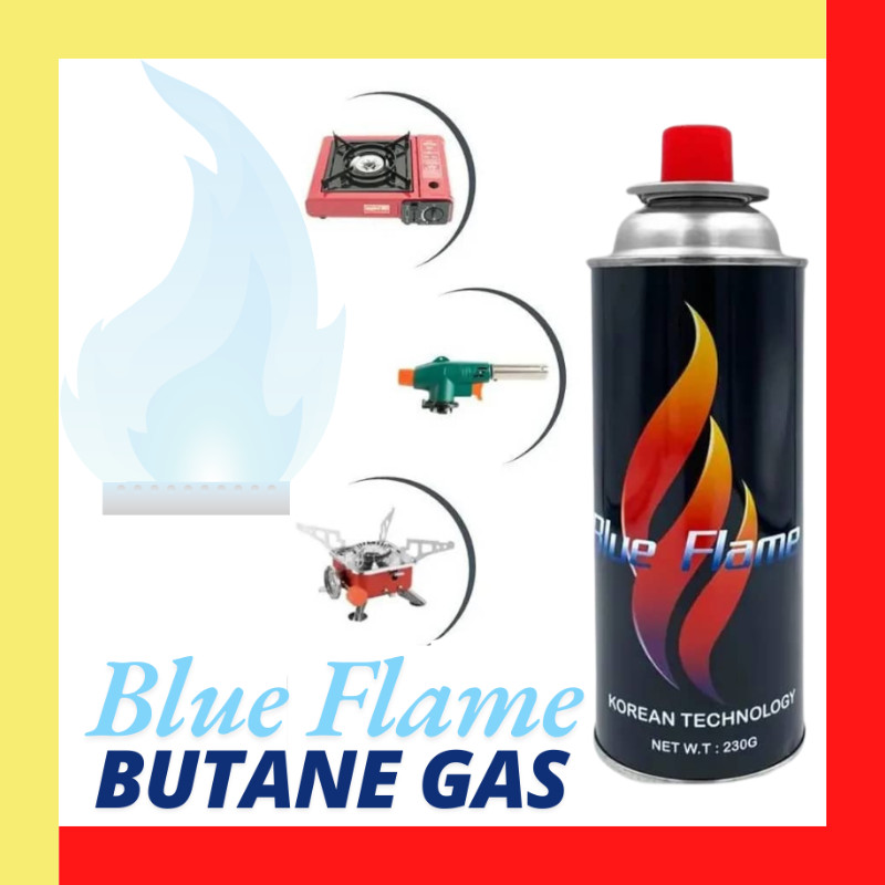 Blue Flame Butane Gas Canister Tong Gas Butana Api Biru Korean ...