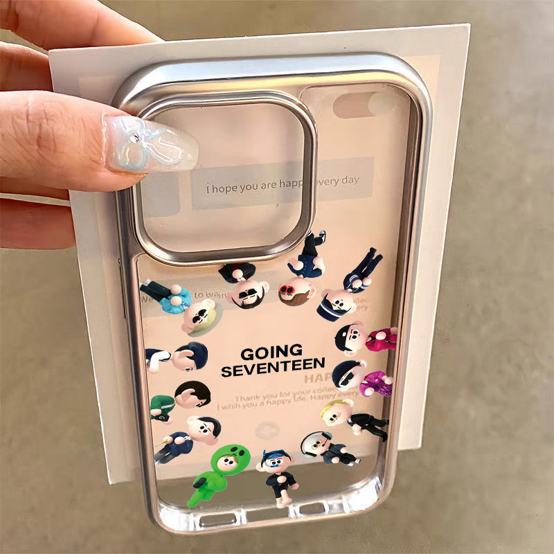 Seventeen Mingyu DK S.COUPS Jeonghan Hoshi Dino Kpop Case for iPhone 15 ...