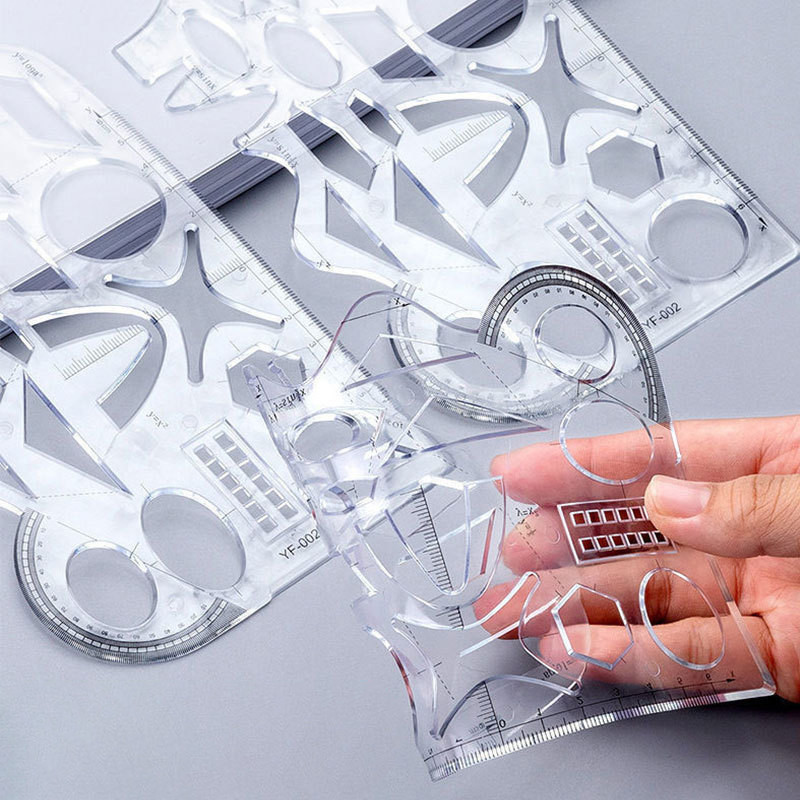 Multifunctional Geometric Ruler Soft Ruler Learning Ruler Function ...