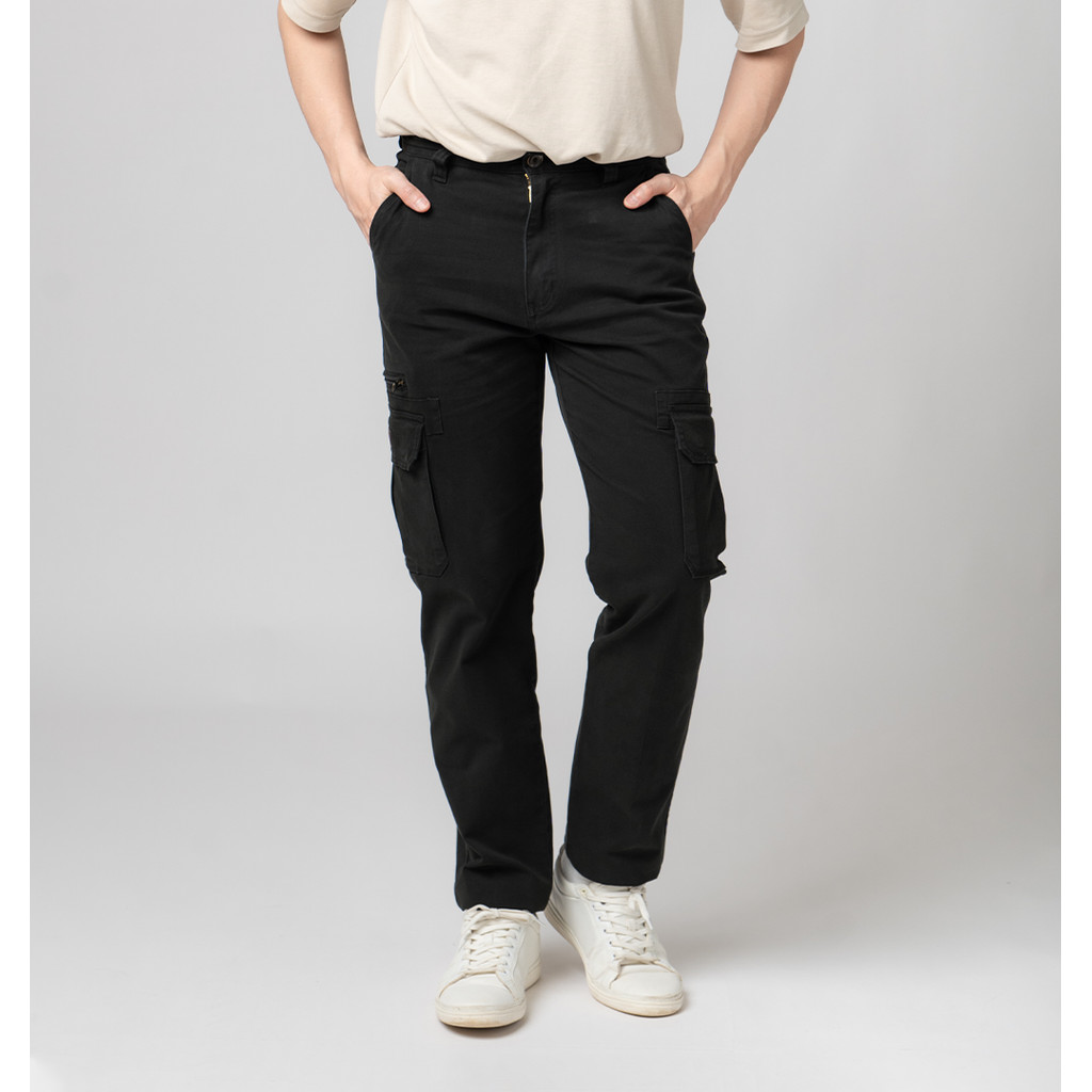 Dapper | Slim Dark Army Cargo Pants - T9641S | Shopee Malaysia