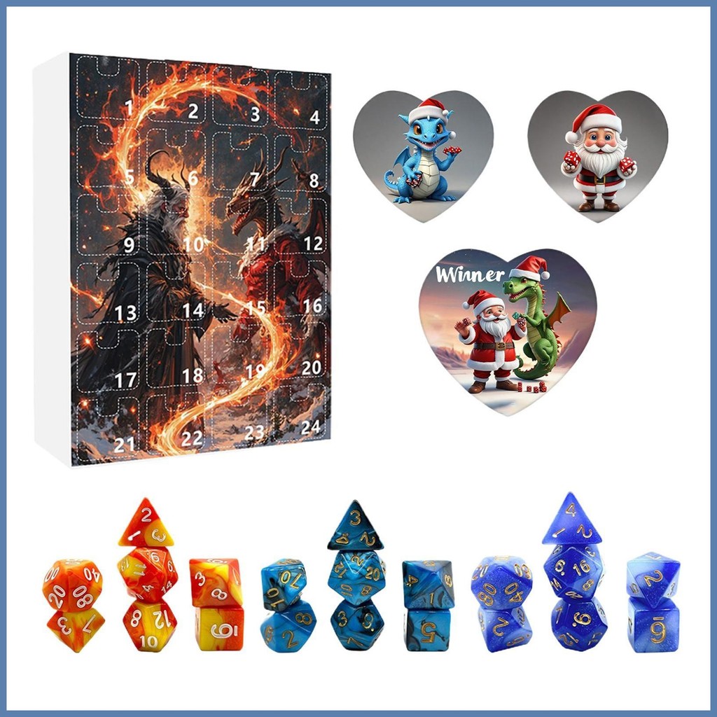 Advent Calendars Christmas Countdown Calendar Set Toys 24 Days of ...