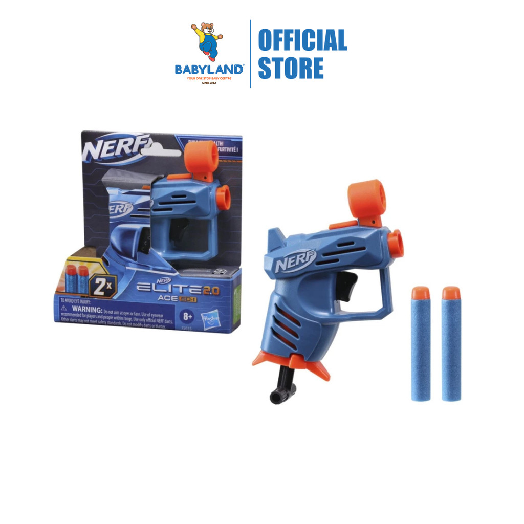 Nerf Elite 2.0 Ace SD-1 Double Defense Blaster Gun | Shopee Malaysia