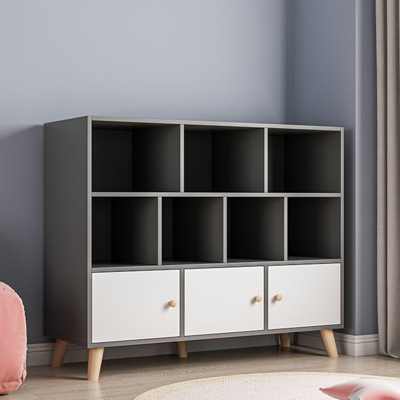 Rak buku, bilik tidur lantai, kabinet penyimpanan rak, kabinet petak ...