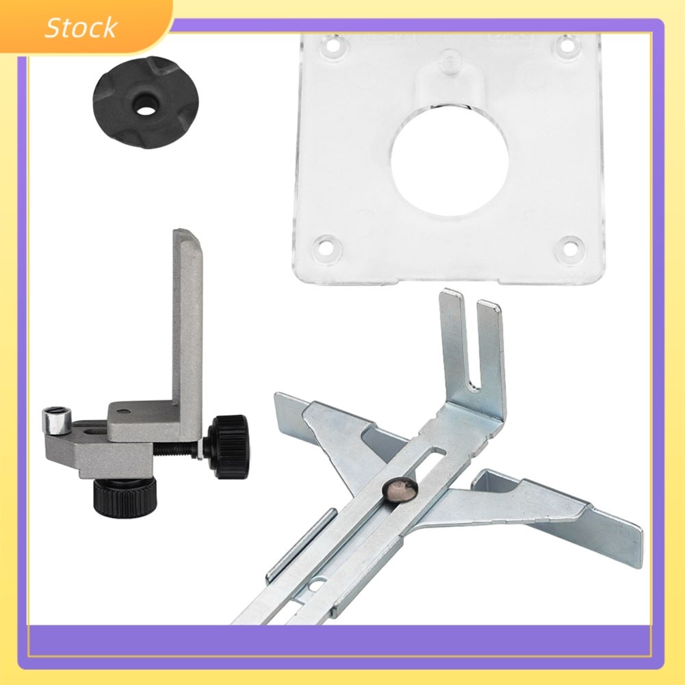 [ELECT] Router Edge Guide Template Trimmer Straight Guide Trimming ...