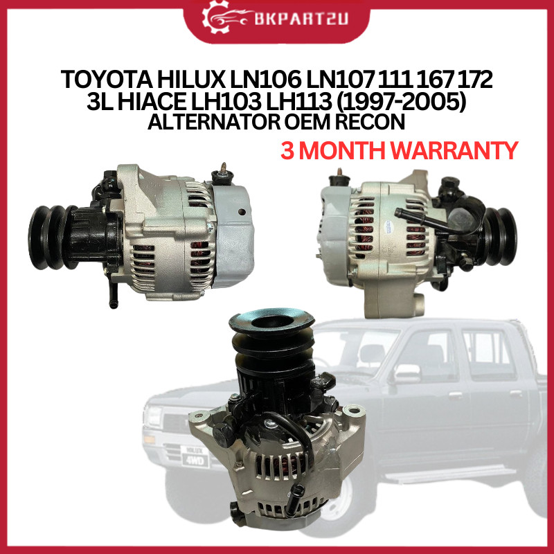 TOYOTA HILUX LN106 LN107 LN111 LN167 LN172 3L HIACE LH103 LH113 (1997 ...