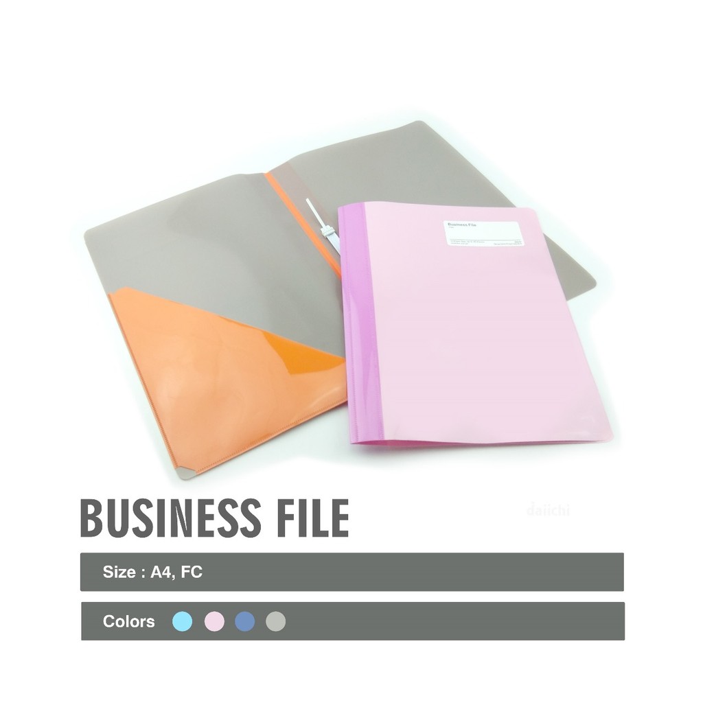 Daiichi - Plastic Folder Folder Acco Manager Business File Two Color ...