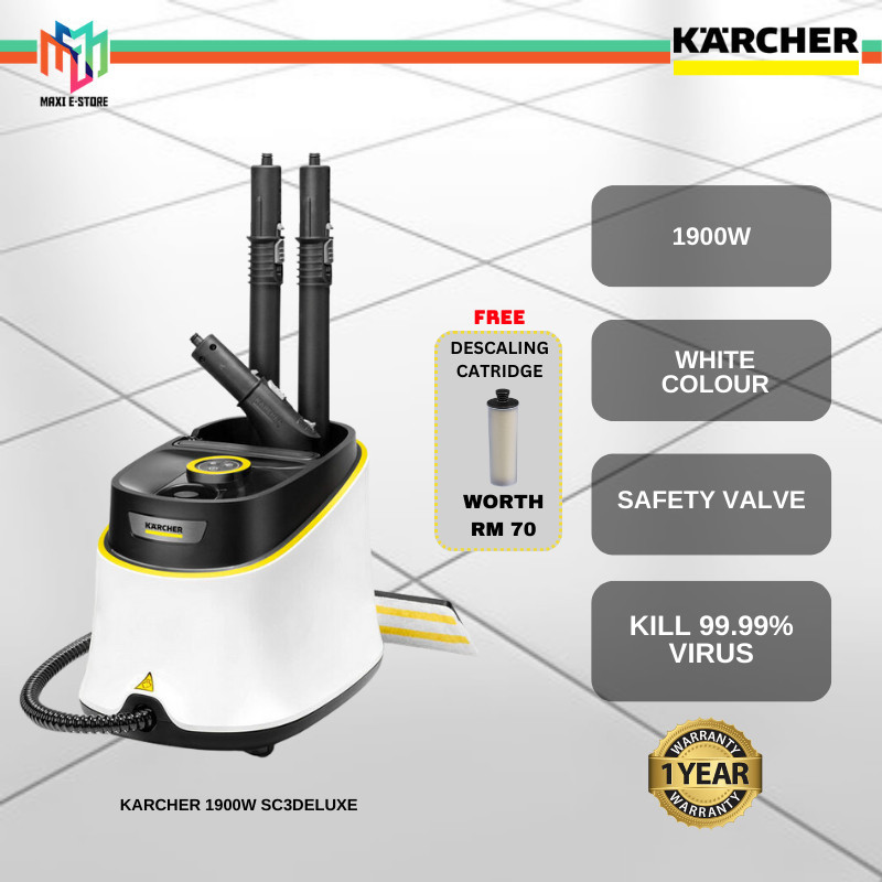 Karcher SC3 DELUXE Steam Cleaner 1900W Safety Valve SC3DELUXE Pencuci ...
