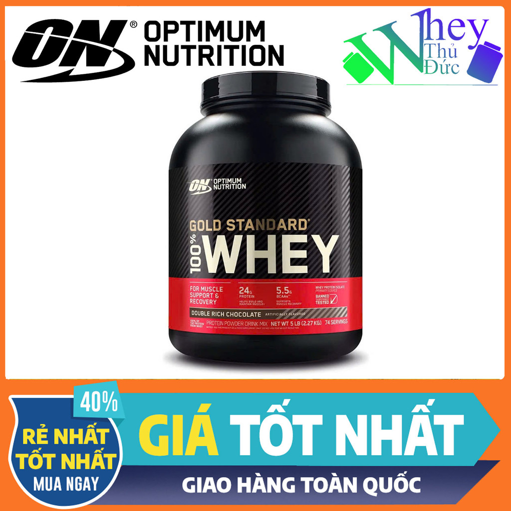 [Genuine] Muscle building milk 100% Whey ON GOLD STANDARD 5lbs (Optimum ...