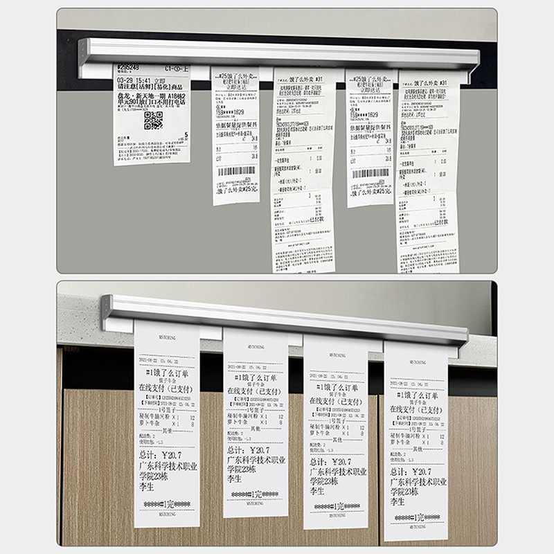 SUM 20/30/40/50cm Ticket Tab Bill Receipt Hanging Rack Bar Kitchen ...