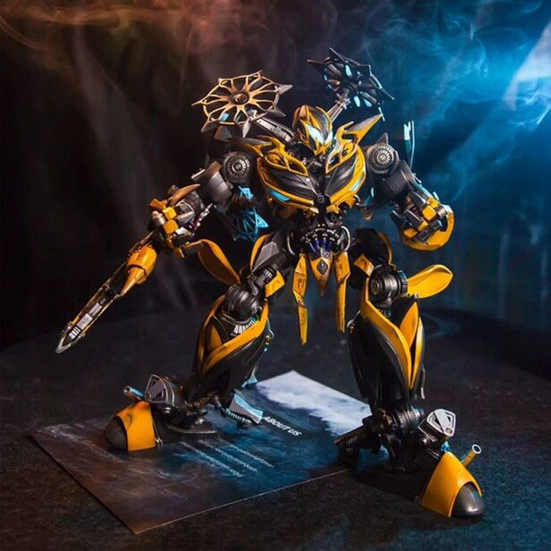 Comicave Transformers Movie Version Gang Bumblebee Autobot Super Alloy Lighting Figure Model Toy ...