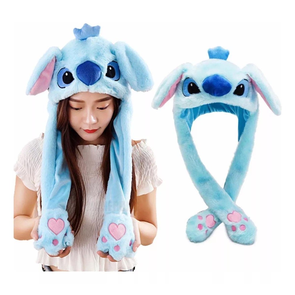 Lilo & Stitch Bunny Hat Moving Ears With Led | Shopee Malaysia