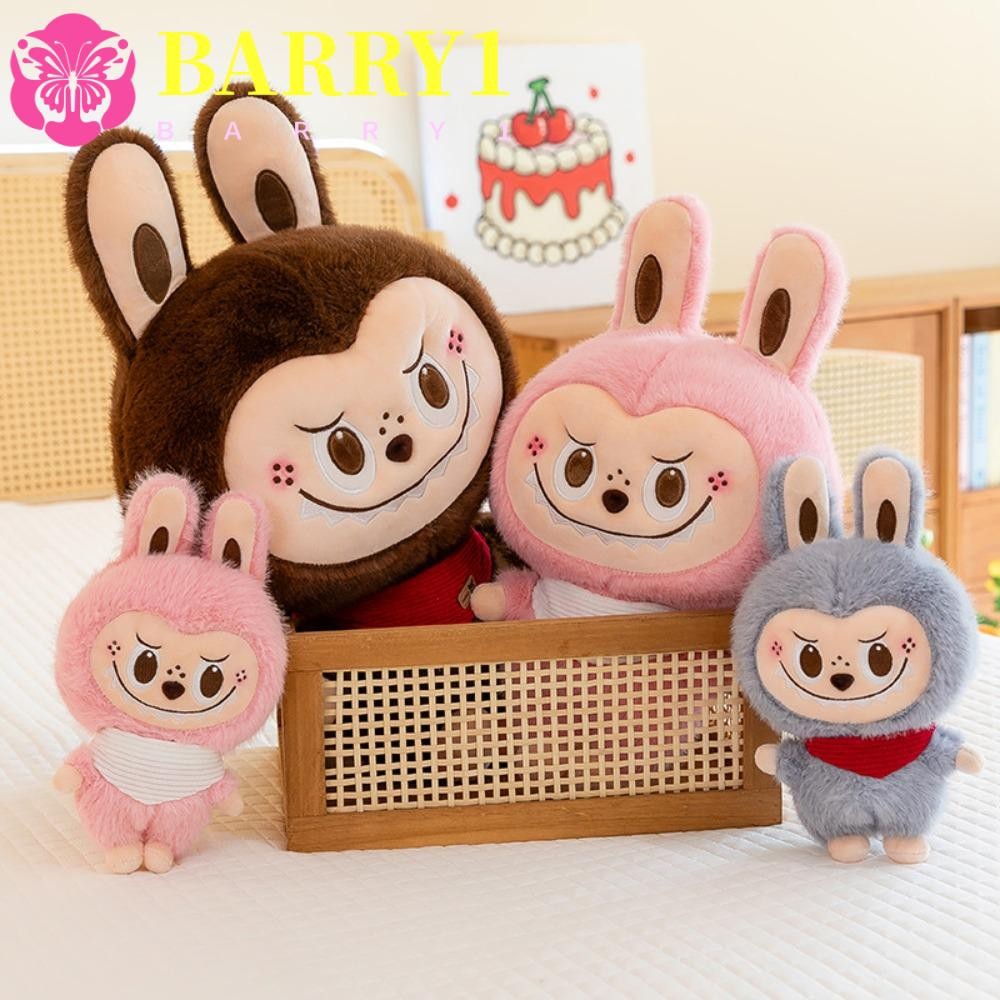 BARRY1 Labubu Plush Stuffed Doll, Big Eye Cartoon Labubu Time Plush Toy ...