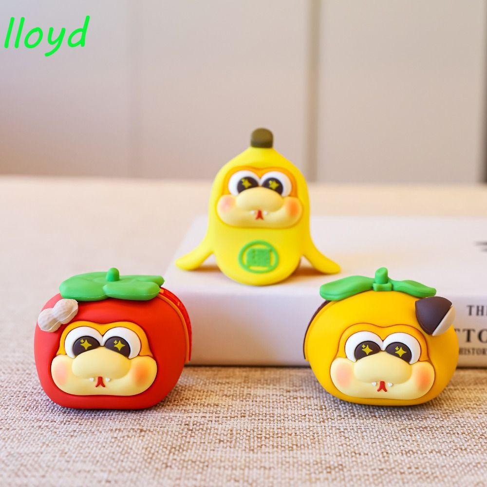 LLOYD Fruit Snake Baby Figurine, Blessing Chinese Style Mini Snake ...