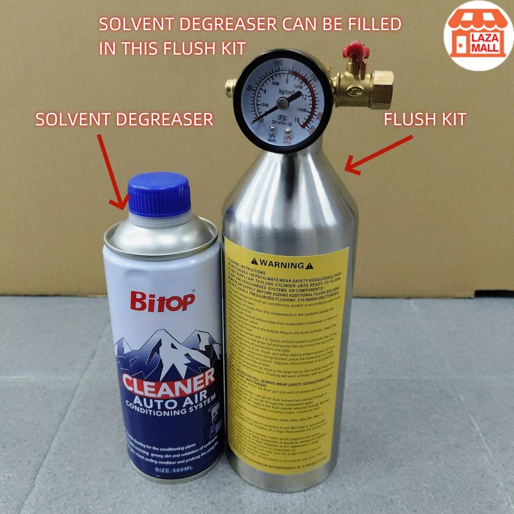 offer~ Flushing pipe Set Cleaning Kits pencuci paip For Aircond a/c ...
