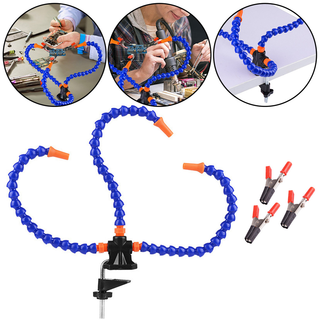1 Set Multi Soldering Helping Hand Tool Table Clip Third Hand Soldering ...