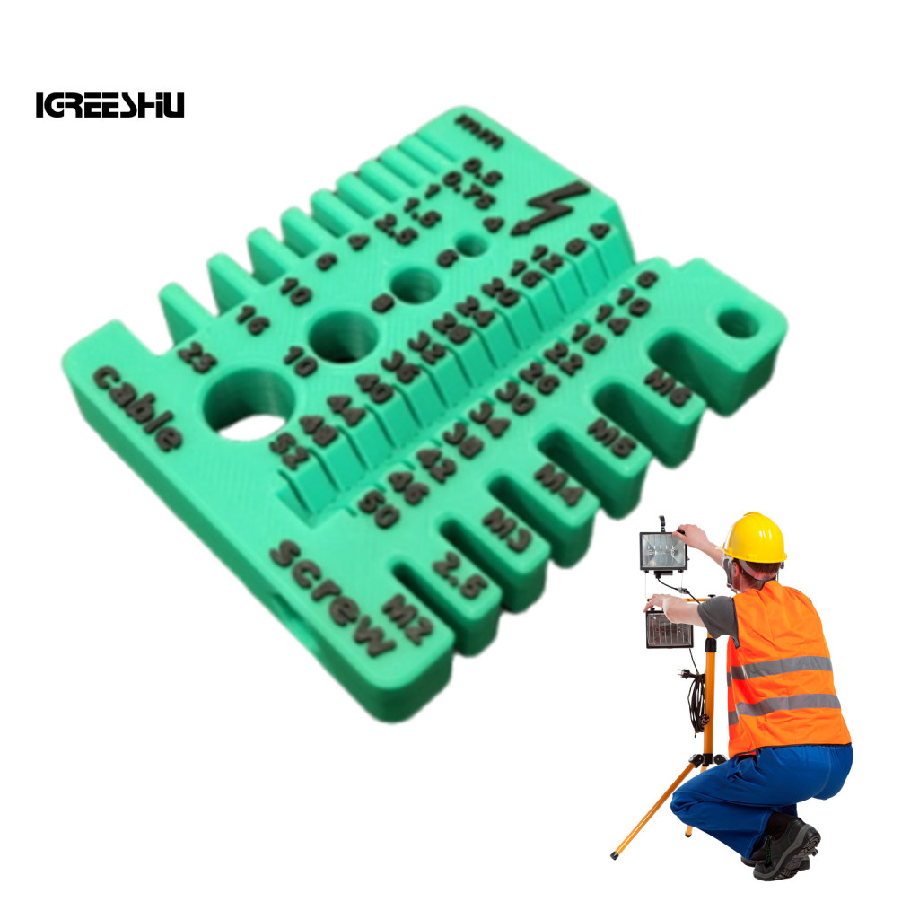 Lightweight Screw Measuring Tool Screw Measuring Tool 3d Printed Wire ...