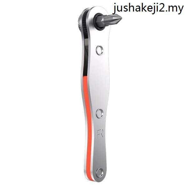 Forward Reverse Ratchet Screwdriver 90 Degree Right Angle Bending Mini ...