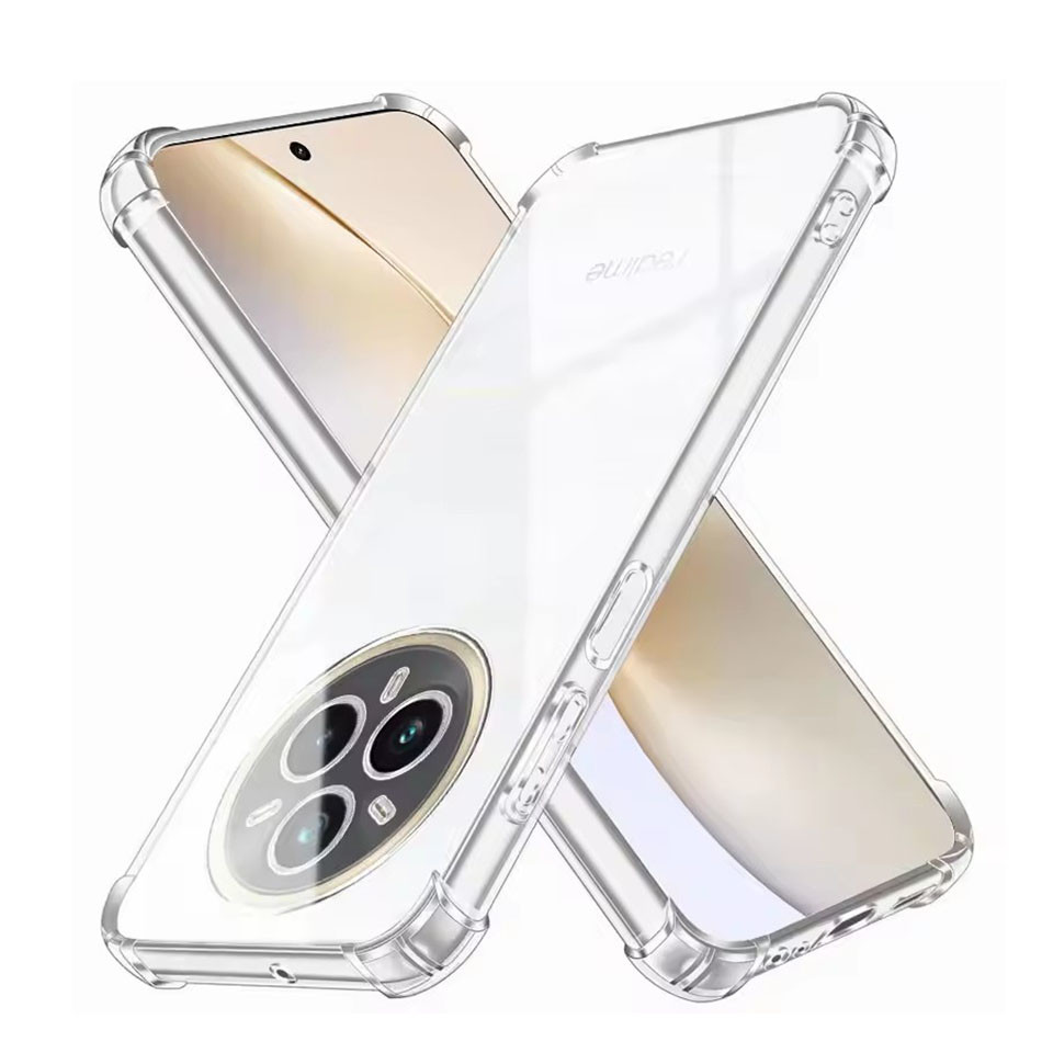 Realme 15T 5G Transparent Shockproof Phone Case for Realme 15 14 13 Pro ...