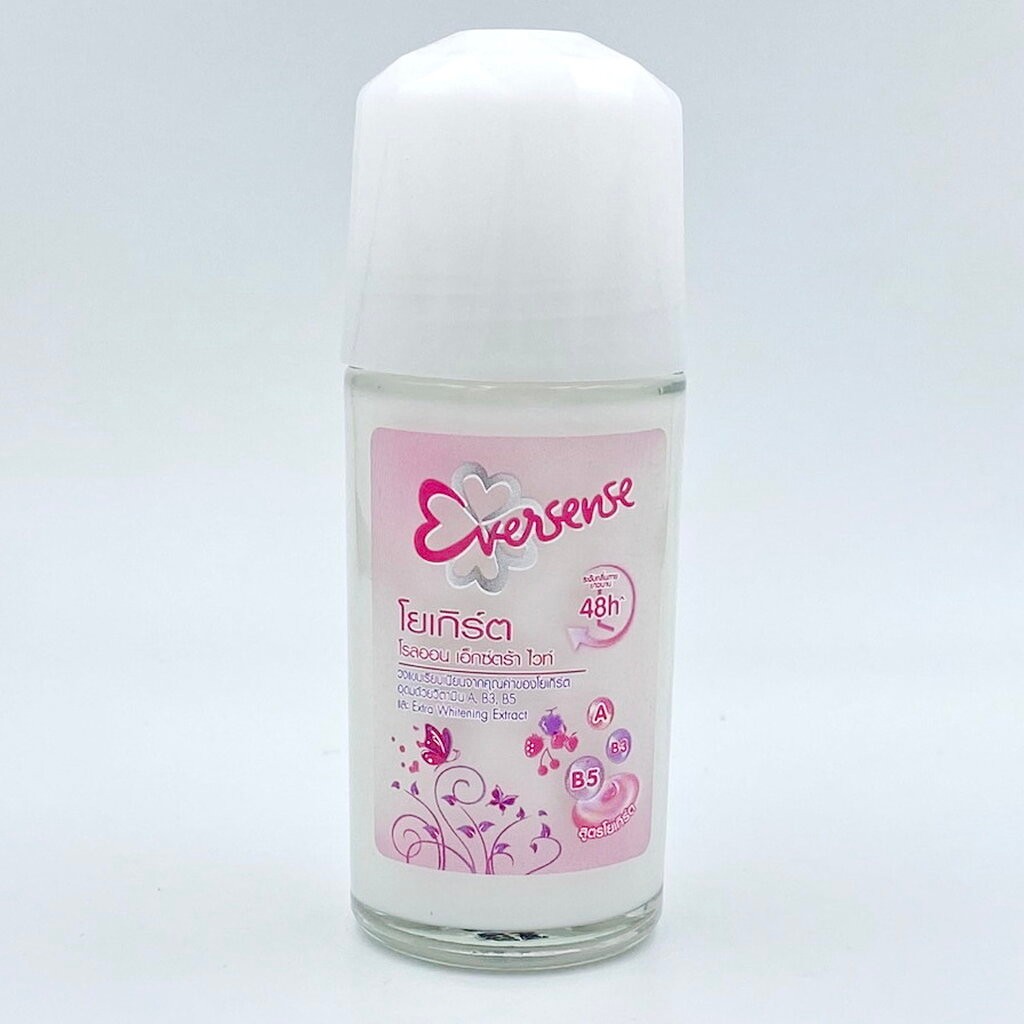 Eversense Yogurt Roll On Extra White Vitamin A B3 B5 Yoghurt Formula 45 ...