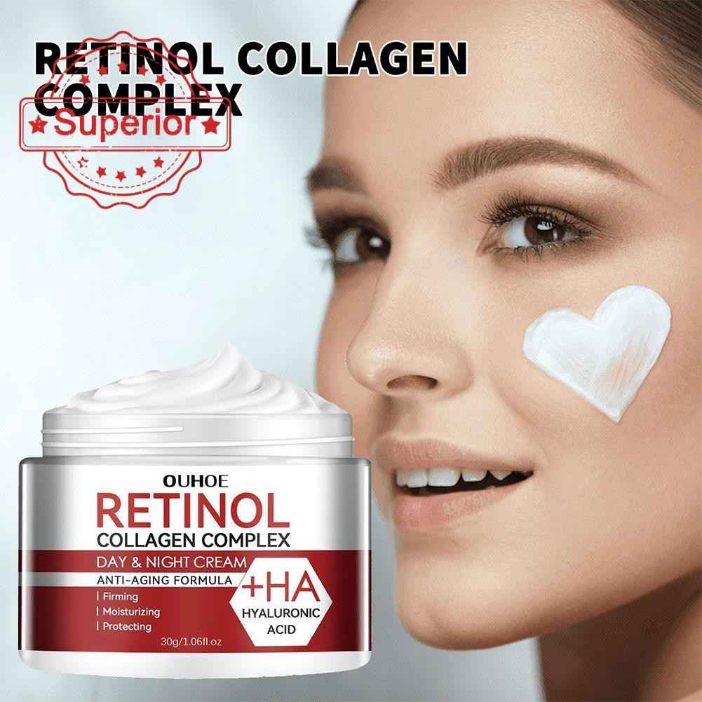 Ouhoe Retinol Moisturizing Cream Reduce Wrinkle Desalination Nourishing ... Ouhoe Retinol Moisturizing Cream Reduce Wrinkle Desalination Nourishing ...