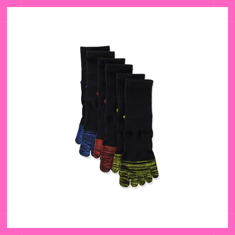 Okamoto Work Max High-Durability 5-Toe Work Socks - 3 Pair Set ...