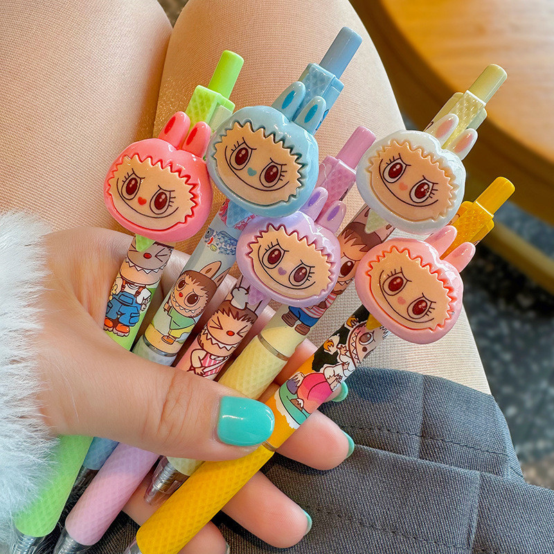 Classic Cartoon Labubu Activity Pencil High Beauty Gel Patch Automatic ...