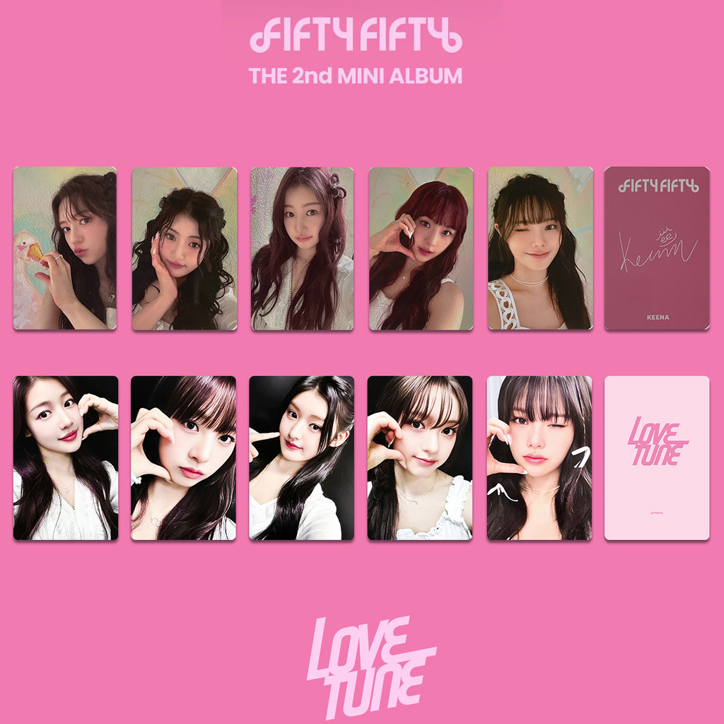 Kpop Idol FIFTY FIFTY Album Love Tune Photocards | Shopee Malaysia