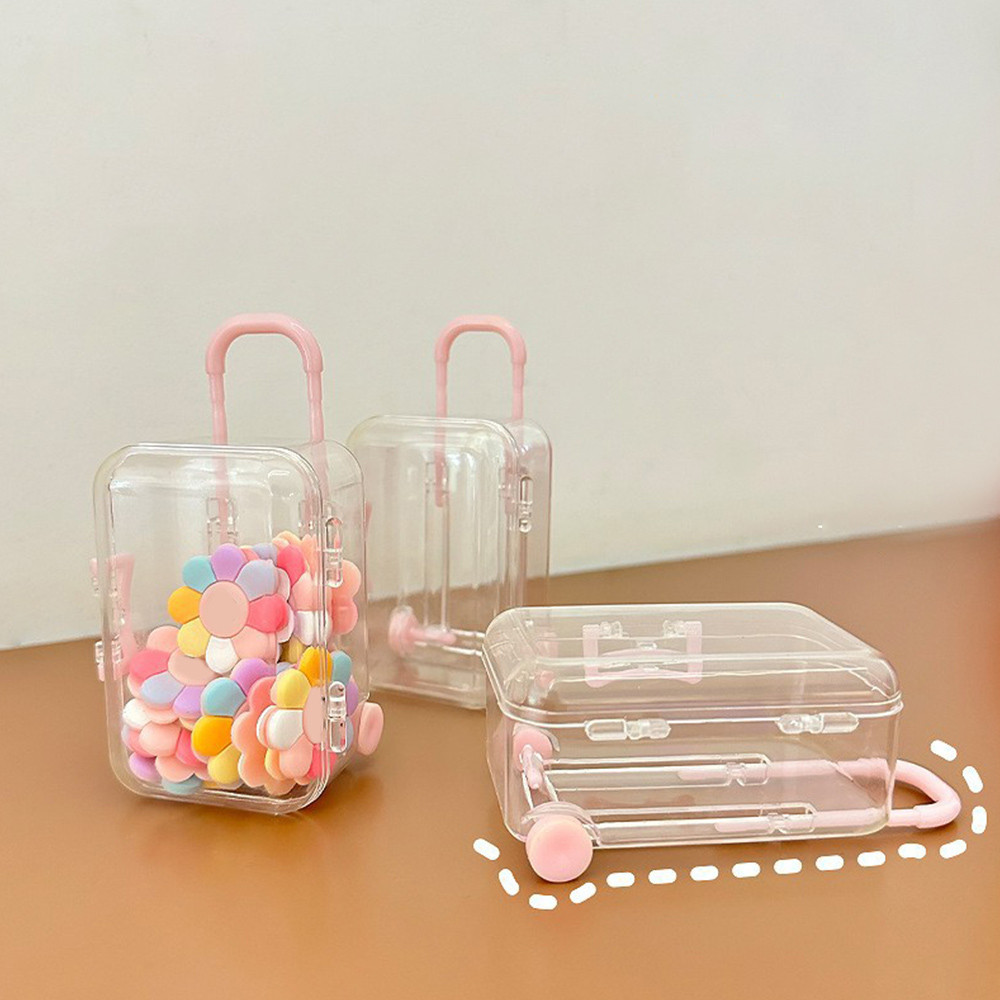 mini labubu Doll storage luggage case cute box simple modern ...