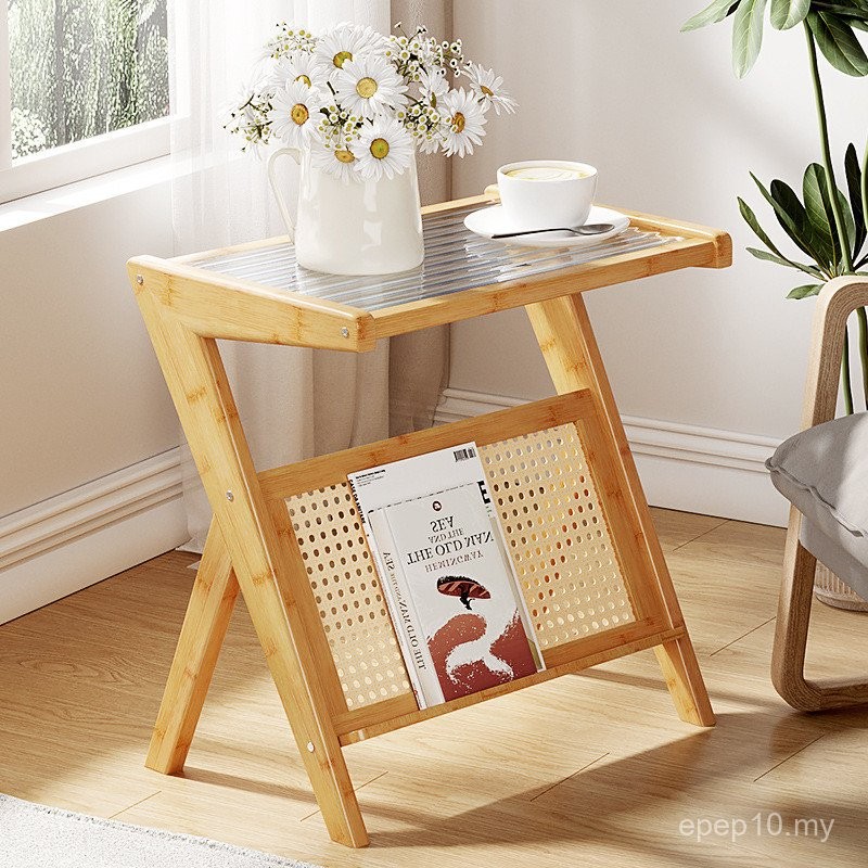 Modern Simple Coffee Table Cabinet Small Table Indoor Small Desk Mobile ...