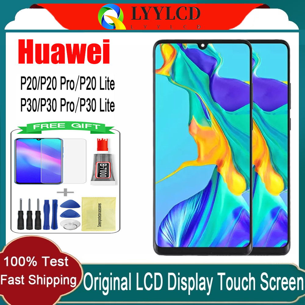 Original Huawei P20 P20 Pro P20 Lite P30 P30 Pro P30 Lite LCD Display ...