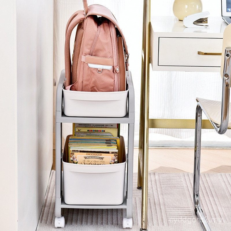 Rak beg sekolah, troli yang boleh ditanggalkan, banyak lapisan rumah ...