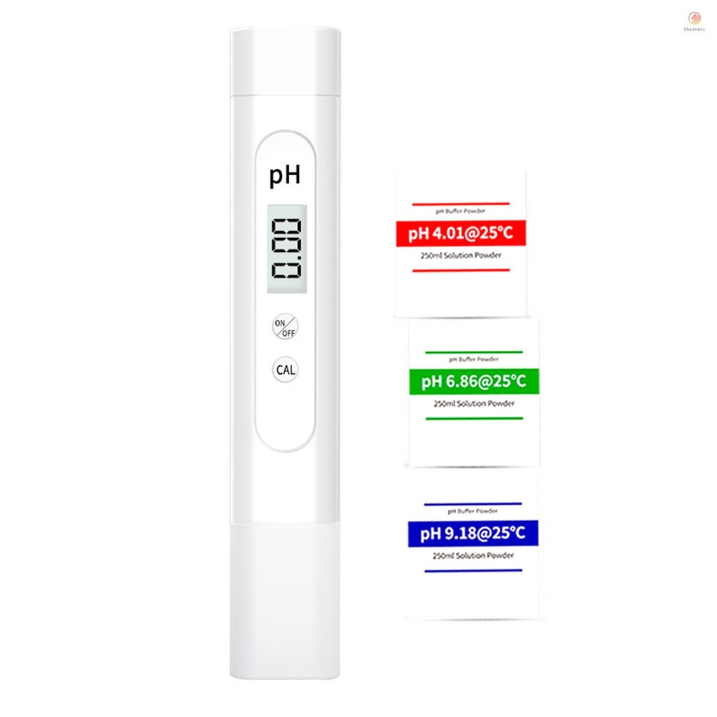 PH Meter Acidimeter Tester LCD Display Digital Acidity Meter ...