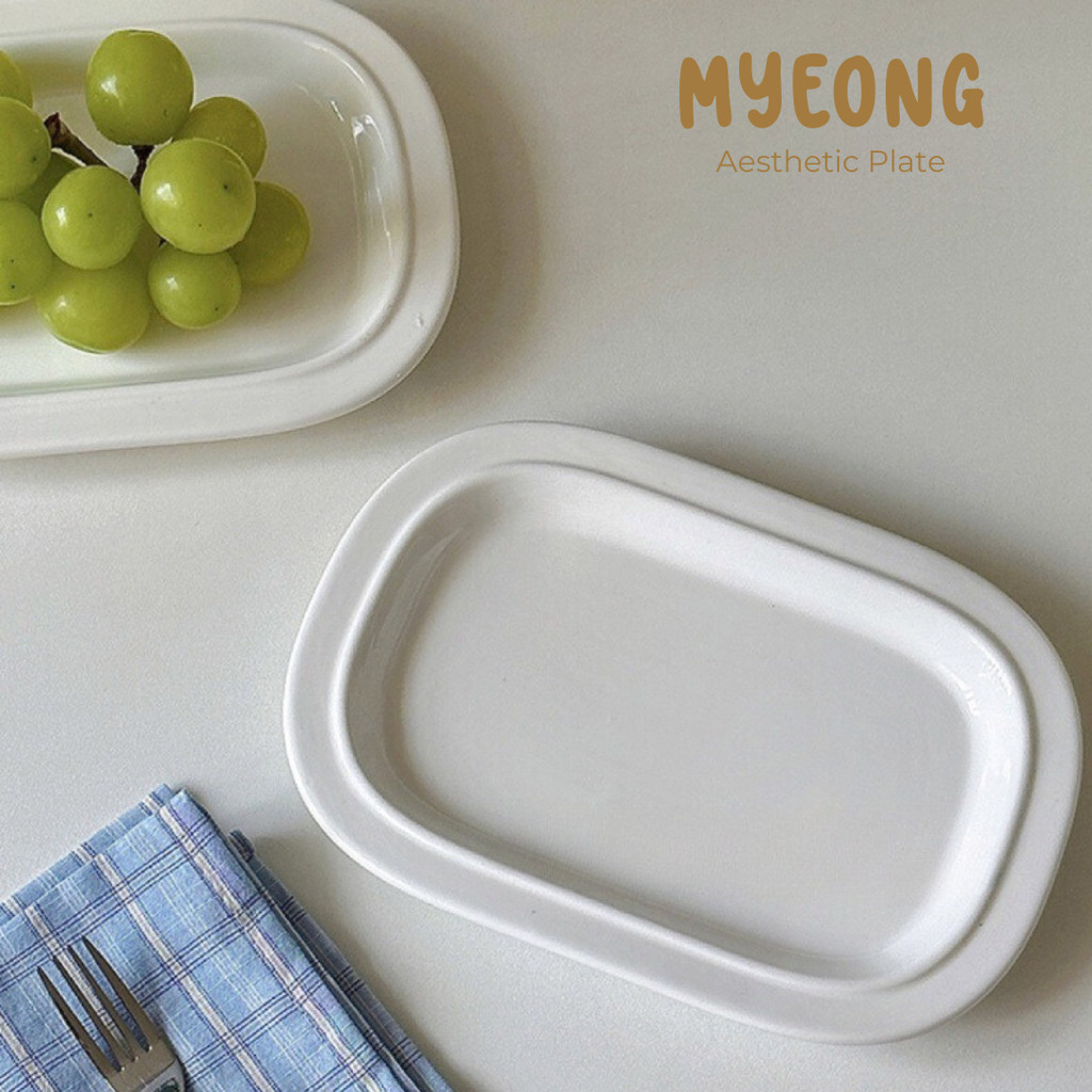 [siggi] MYEONG Korean Aesthetic Plate / Aesthetic Korean Plate ...