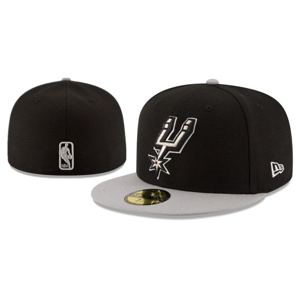 NBA San Antonio Spurs Full Cap Fitted Hat Men Women 59FIFTY New ERA ...