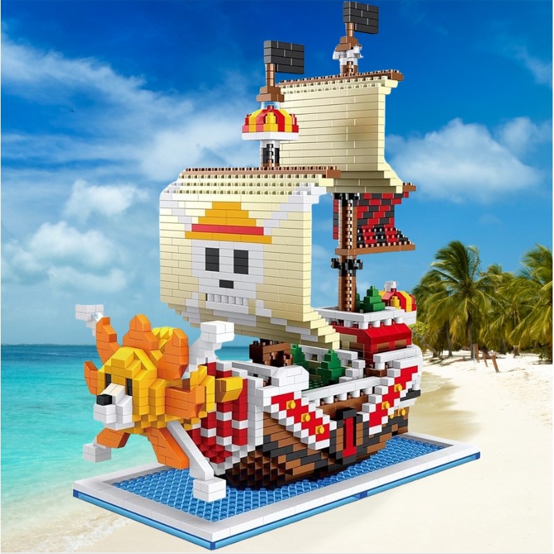 Pirate Ship Model Sunshine Miniature Building Block Toy Gift Set 6133 ...