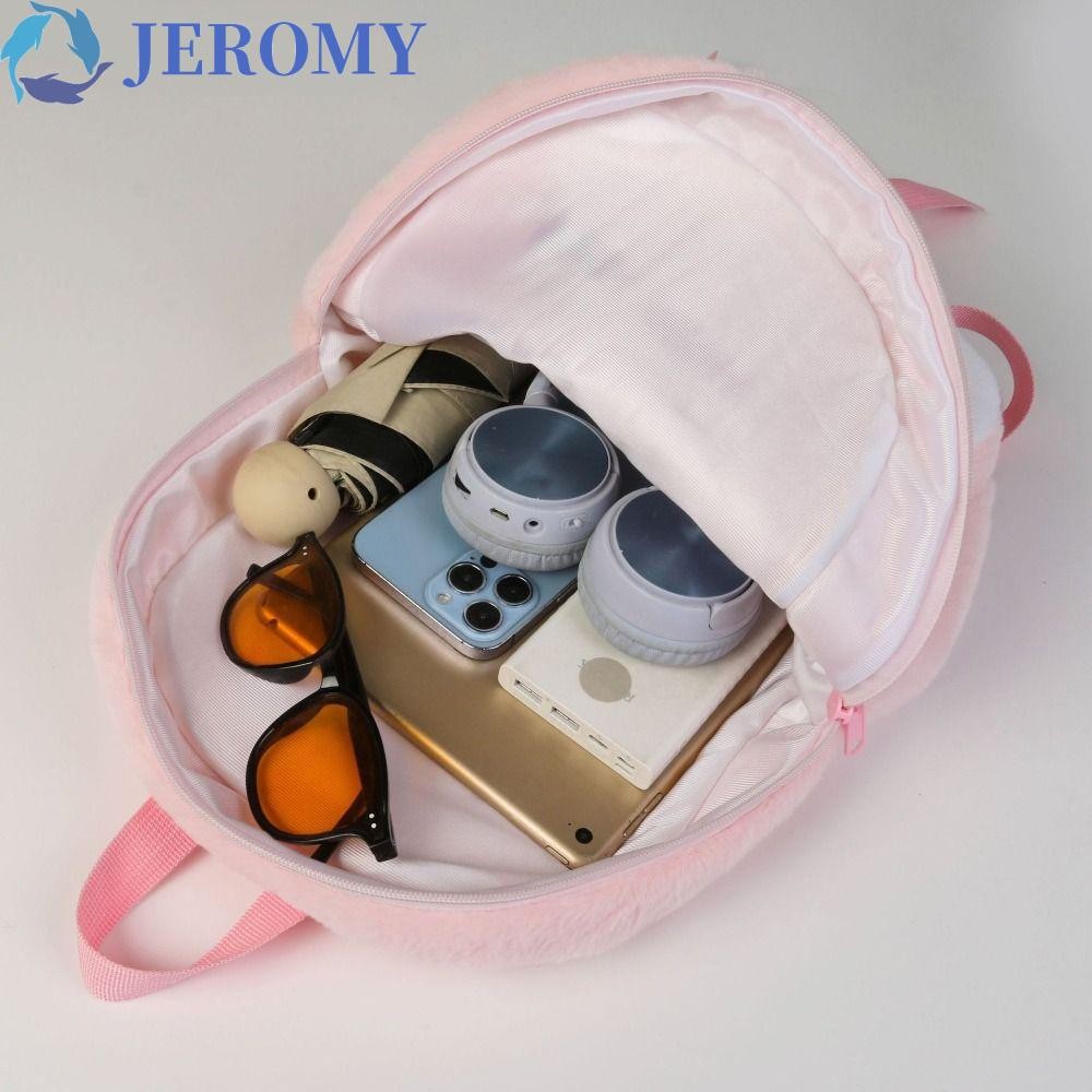 JEROMY Kuromi Plush Backpack, KT Cat Cinnamoroll Cartoon Backpack ...