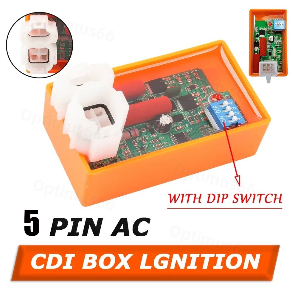 POP100 Motorcycle CDI with DIP switch EX5 Racing YX140 YX160 BIZ100 AC ...