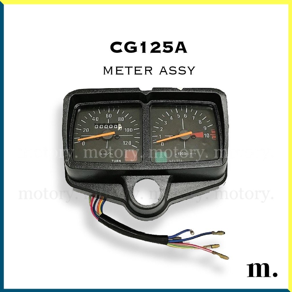 HONDA CG125A METER ASSY (STANDARD) SPEEDOMETER SET METER CG 125 CG125 A ...