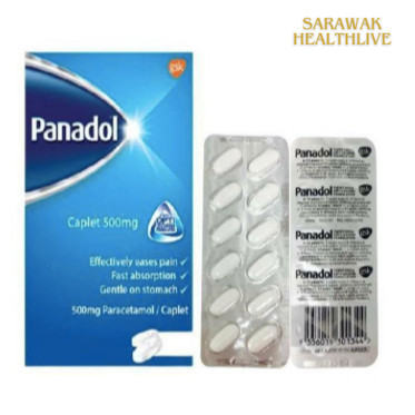Panadol Paracetamol Optizorb Film Coated Capsule 500mg (12's/36's ...