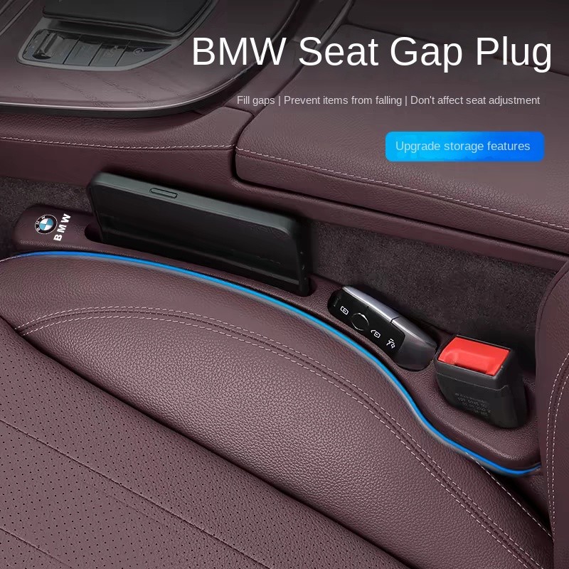 BMW Car Leak-Proof Plug Gap Filler Storage Car Seat Gap Filler Anti ...