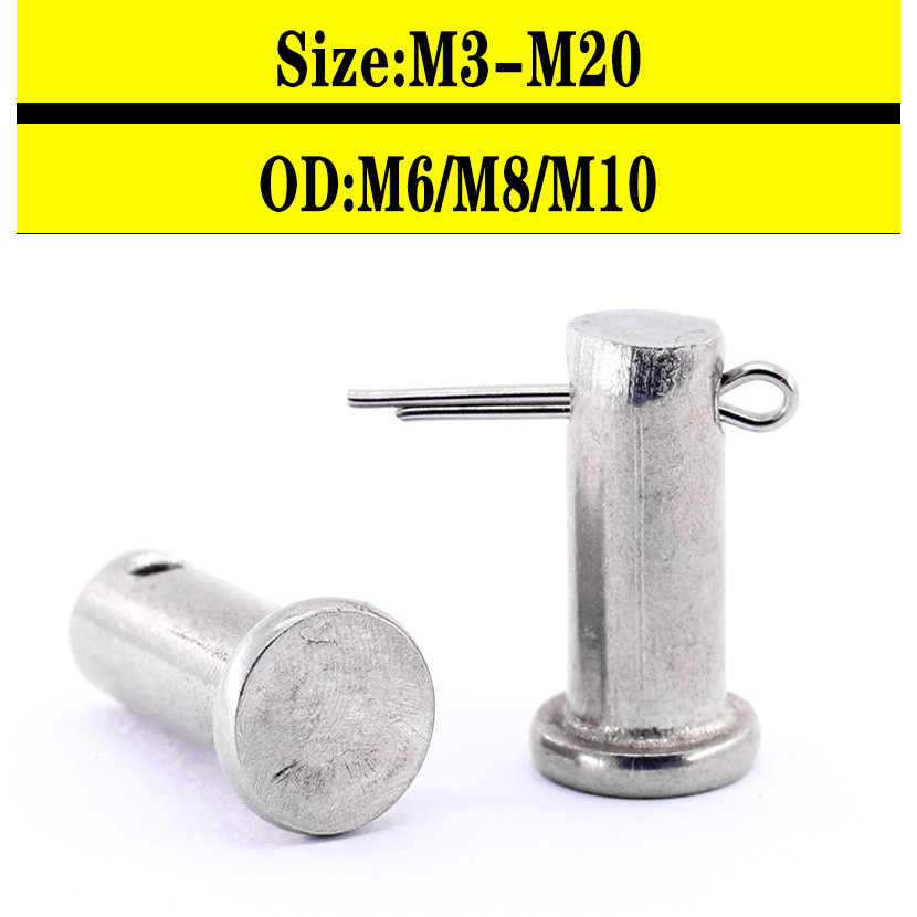 Quick Delivery 】 GB882 SUS304 Stainless Steel Flat Head Perforated ...