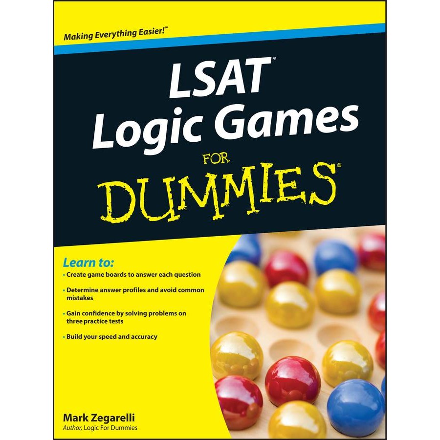 [Buku Bahasa Inggeris] - LSAT Logic Games For Dummies by Mark Zegarelli ...