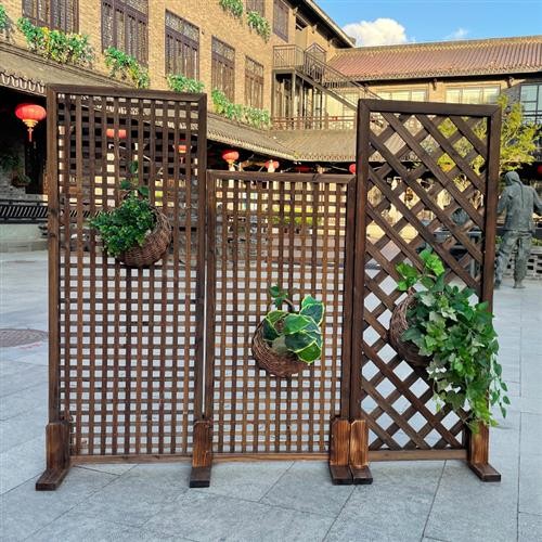 Pagar Kayu Baharu Halaman Halaman Anti-Kakisan Pagar Taman Grid Pagar ...