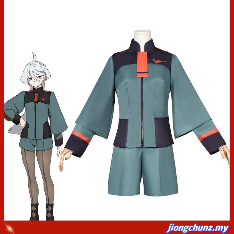 Anime Mobile Suit Gundam The Witch From Mercury Suletta Mercury Cosplay ...